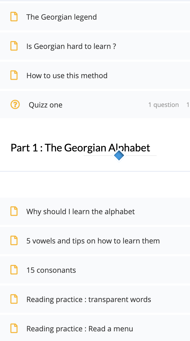 Georgian language – Your French coach